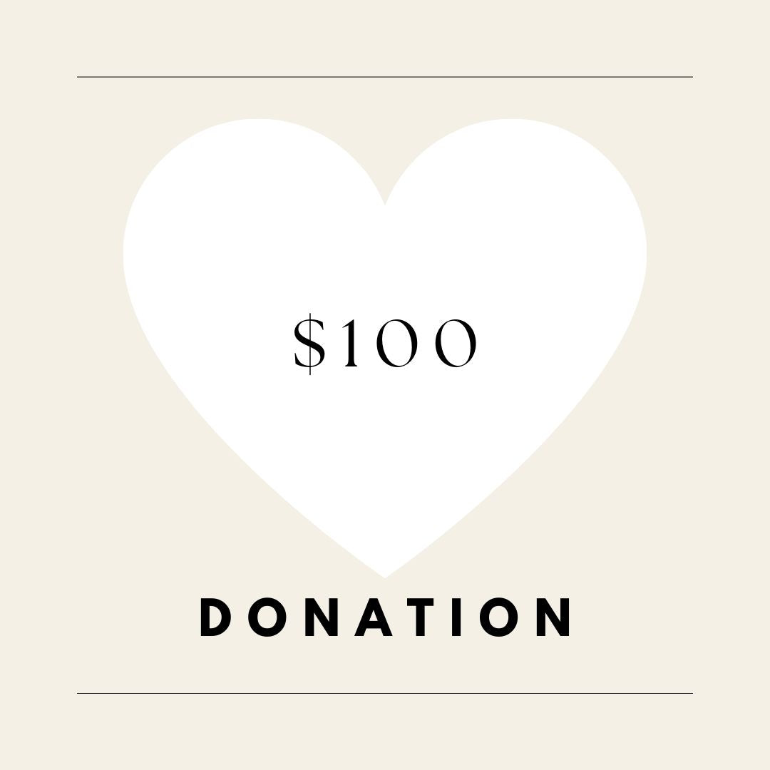 DONATION $100 – The Bless Collective
